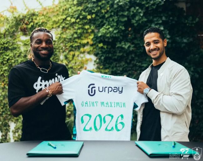 [오피셜] 'EPL 최고 드리블러' 생 막시맹, 뉴캐슬 떠나 사우디 알 아흘리 이적 : zum 뉴스