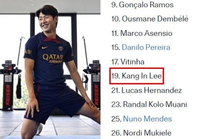 [공식발표] '파리지앵' 이강인, 23-24시즌 UCL 엔트리 등록...'4시즌 만에 별들의 전쟁으로!' : zum 뉴스