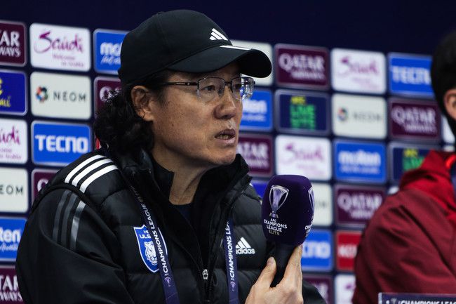 [ACLE 인터뷰] '16강 탈락' 김판곤 감독 "산둥전 총력 다할 수 없는 상황, 그래도 최선 다하겠다" : ZUM 뉴스