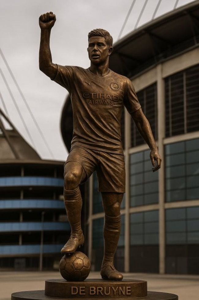 '토트넘 보고 있나?' 맨시티, KDB 동상 세운다!...손흥민과 다른 '레전드 대우' : ZUM 뉴스