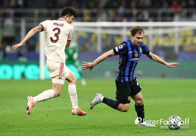 [UCL 리뷰] '김민재 65분' 뮌헨, 인터 밀란 원정서 2-2 무승부→합산 스코어 3-4로 탈락 : zum 뉴스