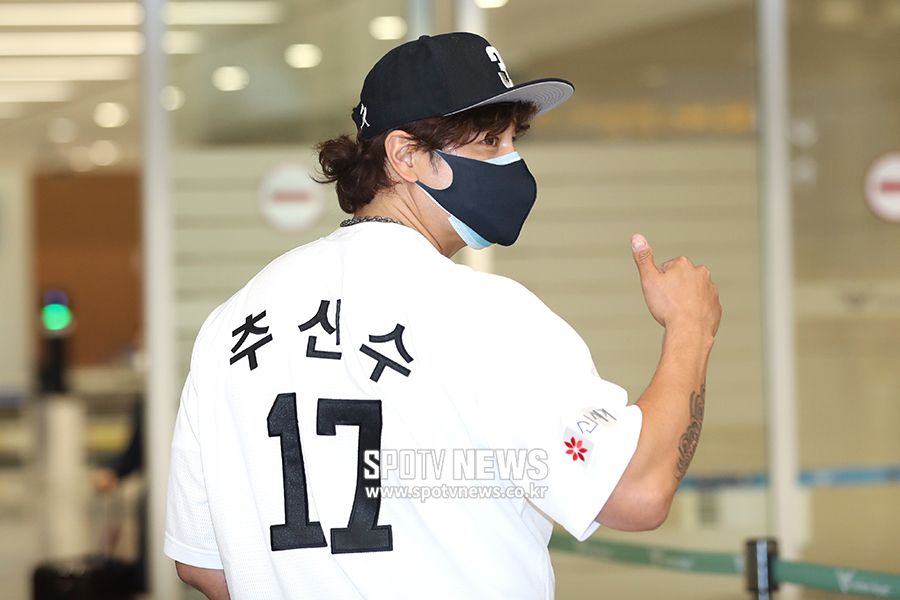 [포토S] KBO리그로 온 추신수 : ZUM 뉴스
