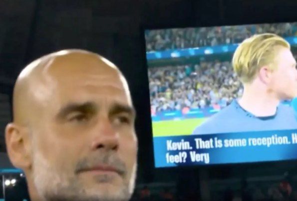 더 브라위너 맨시티 고별식에 펩+5만 관중 '눈물 글썽'…KDB "지난 10년 믿기지 않아, 정말 즐거웠다" : zum 뉴스