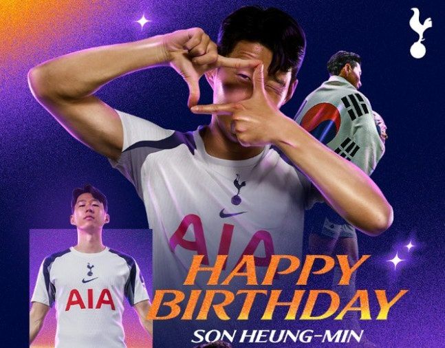 토트넘 "캡틴, 레전드, 손흥민 생일 축하"…거취 여전히 불투명→"SON, MLS행 매력적으로 느껴, 감독 면담 후 결정" : zum 뉴스