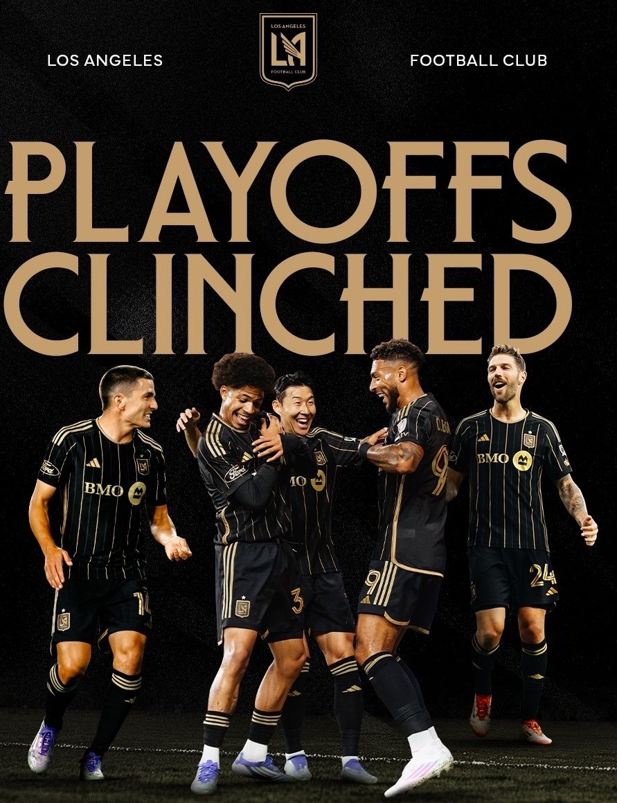 [오피셜] 손흥민 초대박 공식발표! LAFC 첫 해 MLS 플레이오프 확정…"SON, 포스트시즌 엄청난 존재 될 것" 美 유력지 전망 : zum 뉴스
