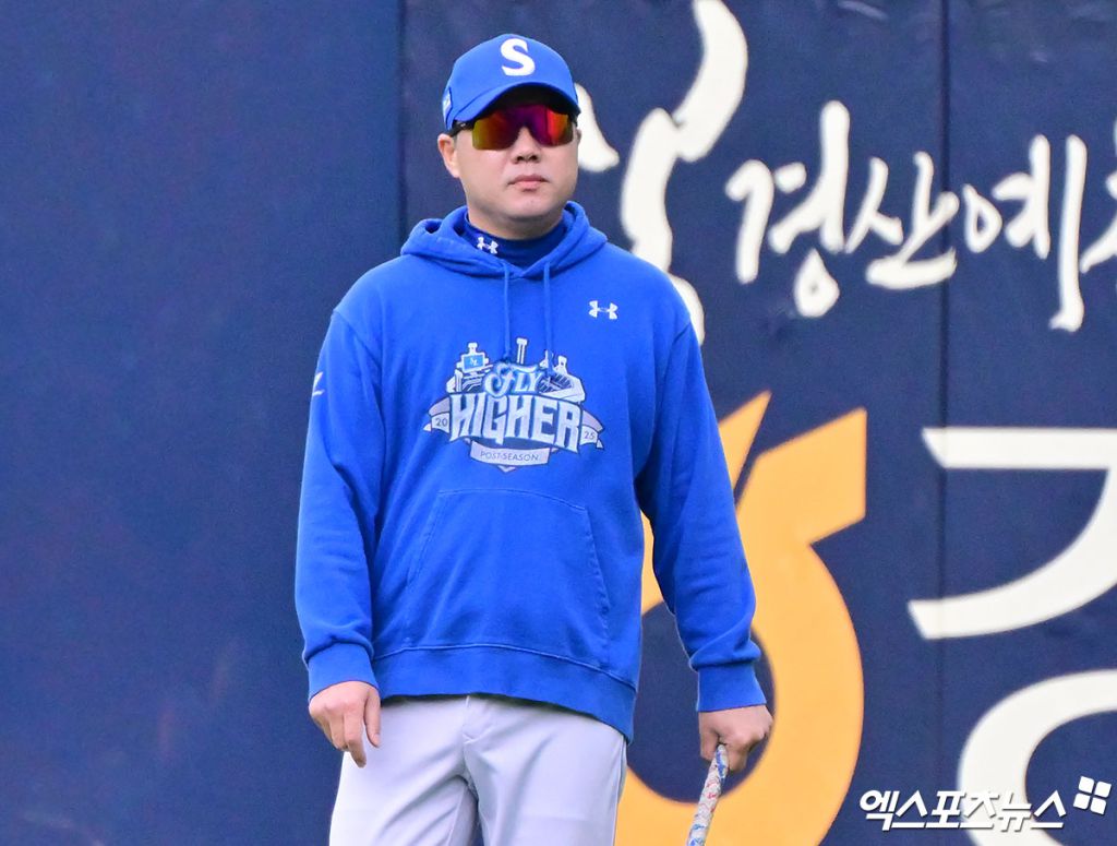 박진만 감독 "가진 전력 다 쏟아붓겠다"…'문동주 공략 실패' 벼랑 끝 삼성, 총력전 다짐 [PO3] : zum 뉴스