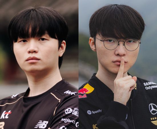 세계선의 인도자 KT 비디디 vs 세계수 그 자체 T1 페이커 (롤드컵) : zum 뉴스