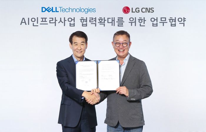 LG CNS-델 테크놀로지스, AI 인프라 협의체 구성…'AI 인프라 공동 사업·기술 교류 추진' : zum 뉴스