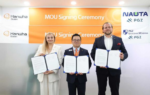 한화오션, 폴란드 조선소 두 곳과 전략적 협력 MOU : zum 뉴스