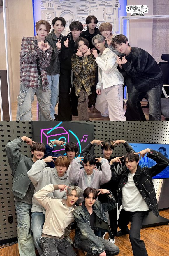 엔플라잉, FNC 후배 찐사랑⋯앰퍼샌드원 컴백 열혈 응원 : ZUM 뉴스