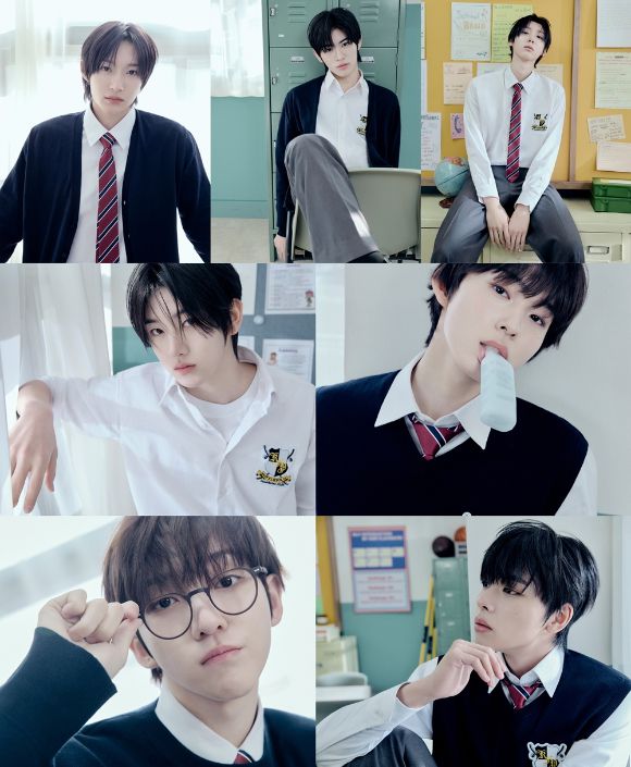 '26일 컴백' JYP 킥플립, 스쿨룩 정석美…설레는 하이틴 무드 : zum 뉴스