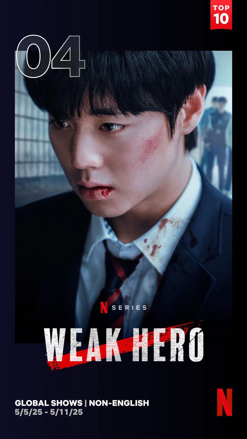 [넷플릭스] 박지훈 '약한영웅 Class 2', 공개 3주차에도 글로벌 4위...3주 연속 33개국 TOP 10 : zum 뉴스