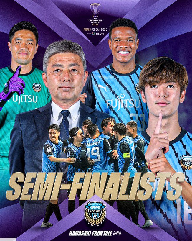 '동아시아 자존심 겨우 지켰네' 정성룡 소속 日 가와사키, 알사드 꺾고 ACLE 준결승 진출 : zum 뉴스