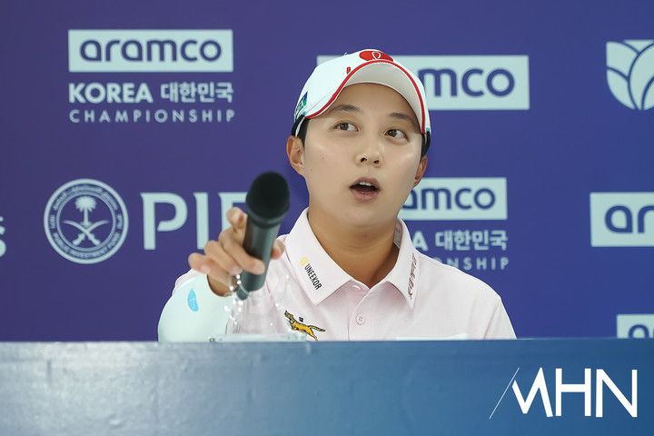 [mhn포토] 김효주, 그린이 어렵다 : ZUM 뉴스