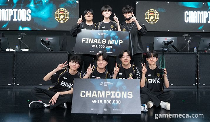 BNK 피어엑스, 발로란트 챌린저스 스플릿 1 우승 : ZUM 뉴스