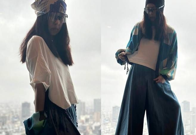 서정희, MZ 선도하는 60대! 20대 사로잡는 하이틴 힙 Y2K 봄버 재킷룩 : ZUM 뉴스