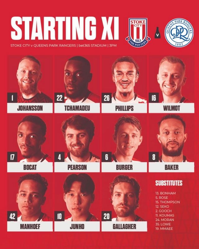 ‘아쉽다’ 배준호 선발-양민혁 벤치! 스토크-QPR, 챔피언십 39R 선발 라인업 발표…후반 ‘코리안 더비’ 예고 : ZUM 뉴스