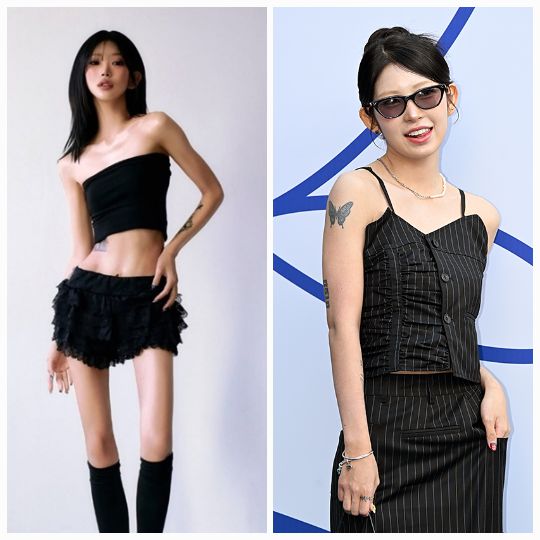 ‘부러질 듯 43kg’ 최준희, 체형도 세계관이다…몸으로 말하는 자존감 선언 : zum 뉴스