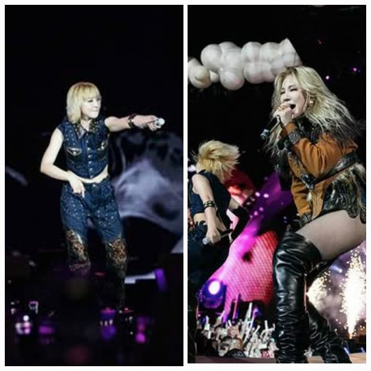 “봄이 없지만 불은 붙었다” 2NE1, LA서 3인 완전체 무대 찢었다 : zum 뉴스