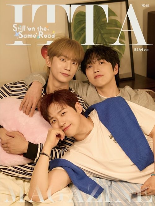 B1A4, 청량+장난기 매력 폭발…‘잇다매거진’ 커버로 팬심 저격 : ZUM 뉴스