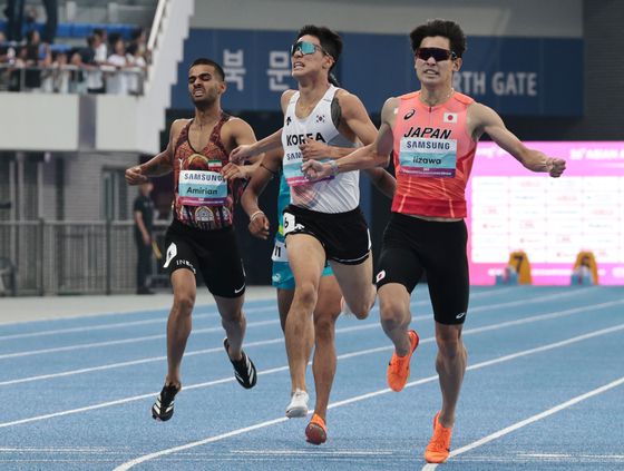 이재웅, 아시아육상선수권 1500m 은메달…한국 첫 메달 : ZUM 뉴스