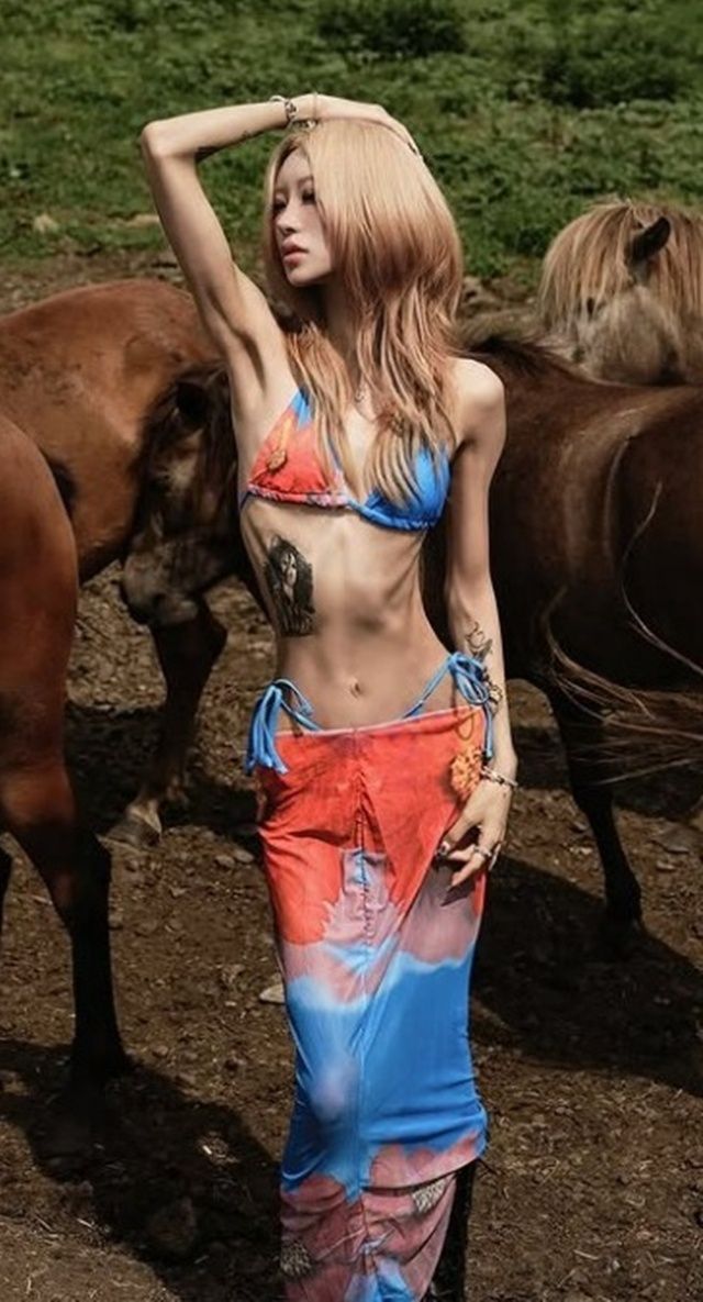 ‘41kg’ 최준희, 갈비뼈 다 드러난 ‘가시 몸매’ : zum 뉴스