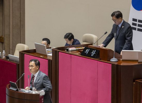 EBS법 필리버스터 첫 주자 최형두 "교각살우…민노총이 방송 좌우" : zum 뉴스