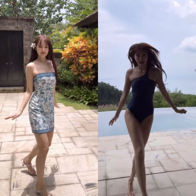 45kg 윤은혜, 매일 운동하더니..군살無 ’S라인 몸매’ 과시 : zum 뉴스