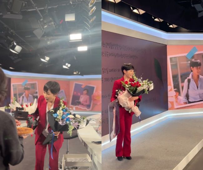 [단독 입수] 김주하, 10년 단독 진행 MBN '뉴스7' 마지막 순간 "스태프들 선물 한아름" : zum 뉴스