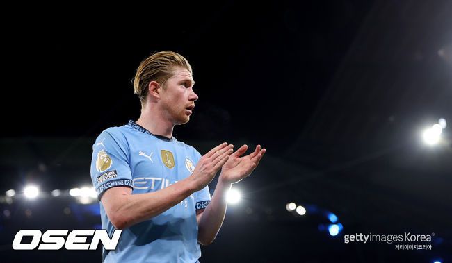 '굿바이! KDB' "축구가 나를 여러분과 맨시티로 이끌었다" 더 브라위너 소회 : ZUM 뉴스