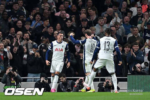 '매디슨 실점 빌미+포로 환상 동점골' 토트넘, UEL 프랑크푸르트와 1-1[전반종료] : zum 뉴스