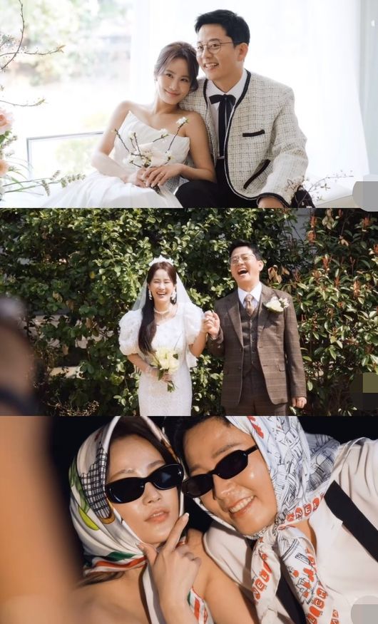 김지민♥김준호, 눈만 봐도 웃음 폭발..7kg 감량 후 웨딩촬영 완료 : ZUM 뉴스