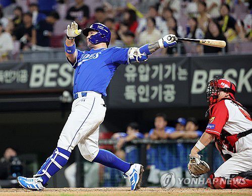 박병호, 연장 11회 결승 홈런…삼성, 선두 KIA에 역전승(종합) : zum 뉴스