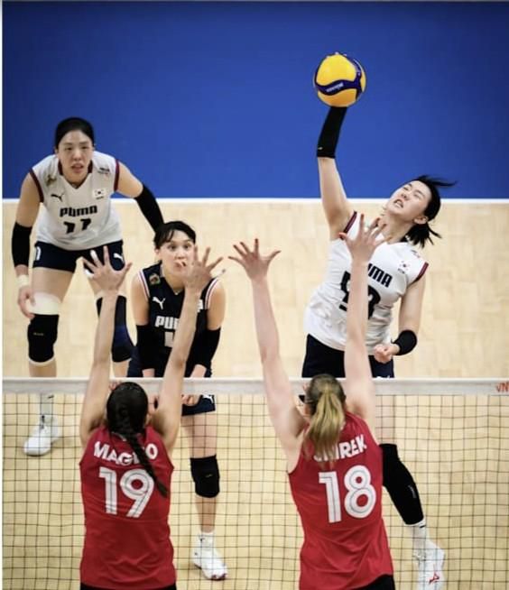 여자 배구, VNL서 캐나다 상대로 '첫 승'… '잔류' 목표 가까워져 : zum 뉴스
