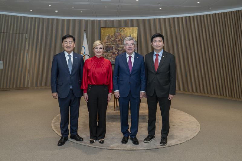 문체부-대한체육회-전북, IOC와 전주하계올림픽 유치 관련 공식 면담 : ZUM 뉴스