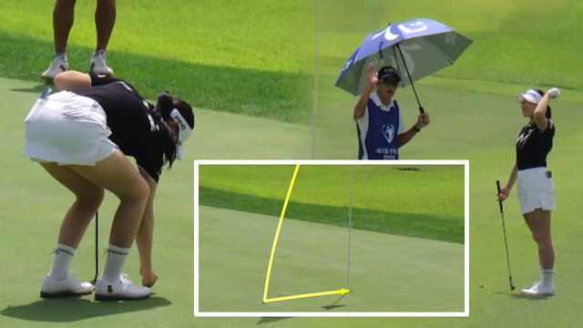 [영상] ‘90도로 꺾여 들어간 샷이글!’ 단숨에 2위로 올라선 유현조 [KLPGA 메디힐 · 한국일보 챔피언십] : zum 뉴스