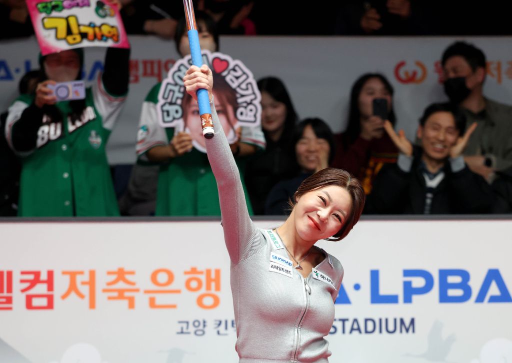 LPBA 36연승 김가영, 왕중왕전서 '완벽한 피날레' 도전 : ZUM 뉴스