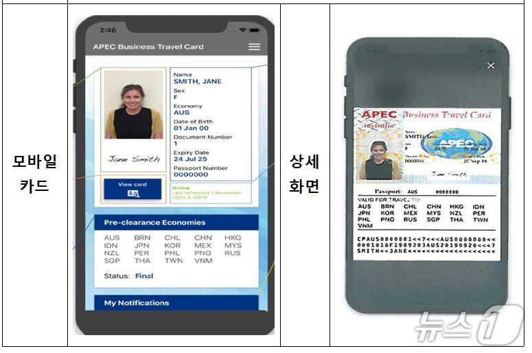 19개국 비자 없이 입국…'APEC 기업인 여행카드' 모바일 발급 : ZUM 뉴스