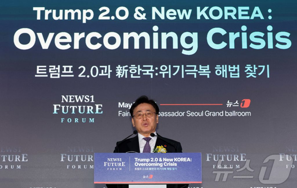 [NFF2025]축사하는 유상임 장관 : ZUM 뉴스