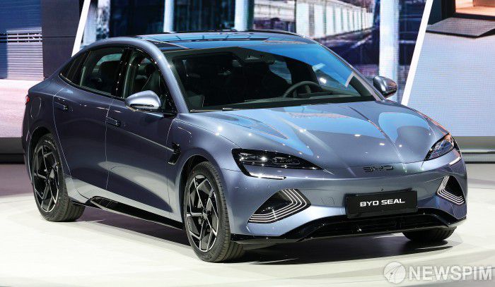 [서울모빌리티쇼] BYD 두 번째 모델 '씰' 사전예약…4750만원부터 : zum 뉴스