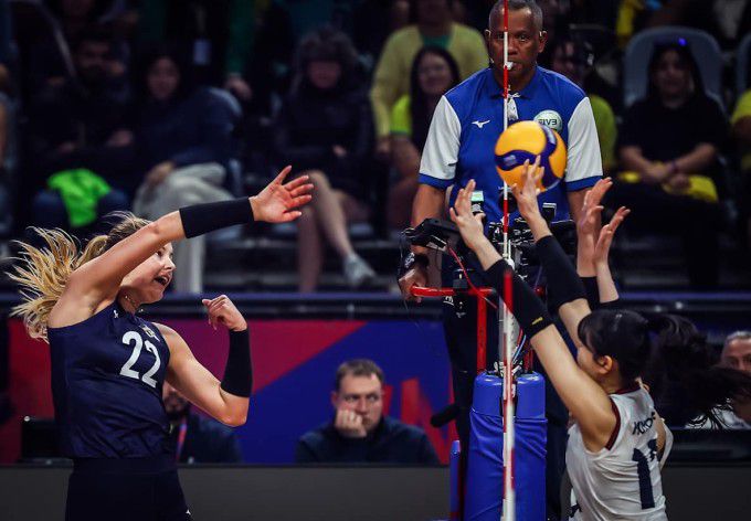 [VNL] 한국 여자배구, 미국에 0-3… 1주차 4패로 최하위 : ZUM 뉴스