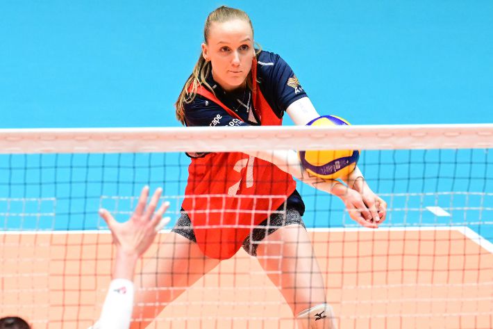 '女 배구 亞 쿼터 1순위' 페퍼, 전 GS 195cm 와일러 지명…IBK도 호주 출신 킨켈라 선택 : ZUM 뉴스