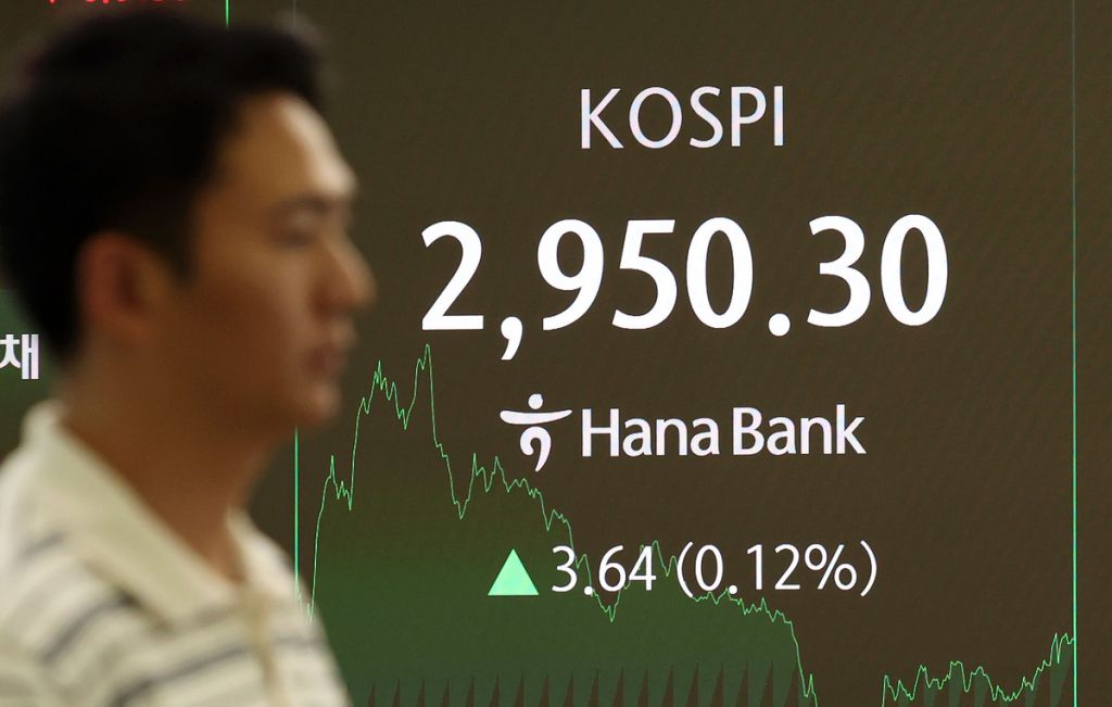 코스피, 2950대로 종료… 3000 목전에 두고 강보합 마감 : zum 뉴스