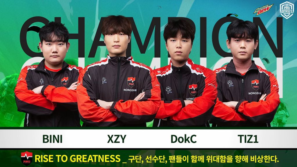 크래프톤 ‘PMPS 2025 시즌 0’, 농심 레드포스 우승 : zum 뉴스