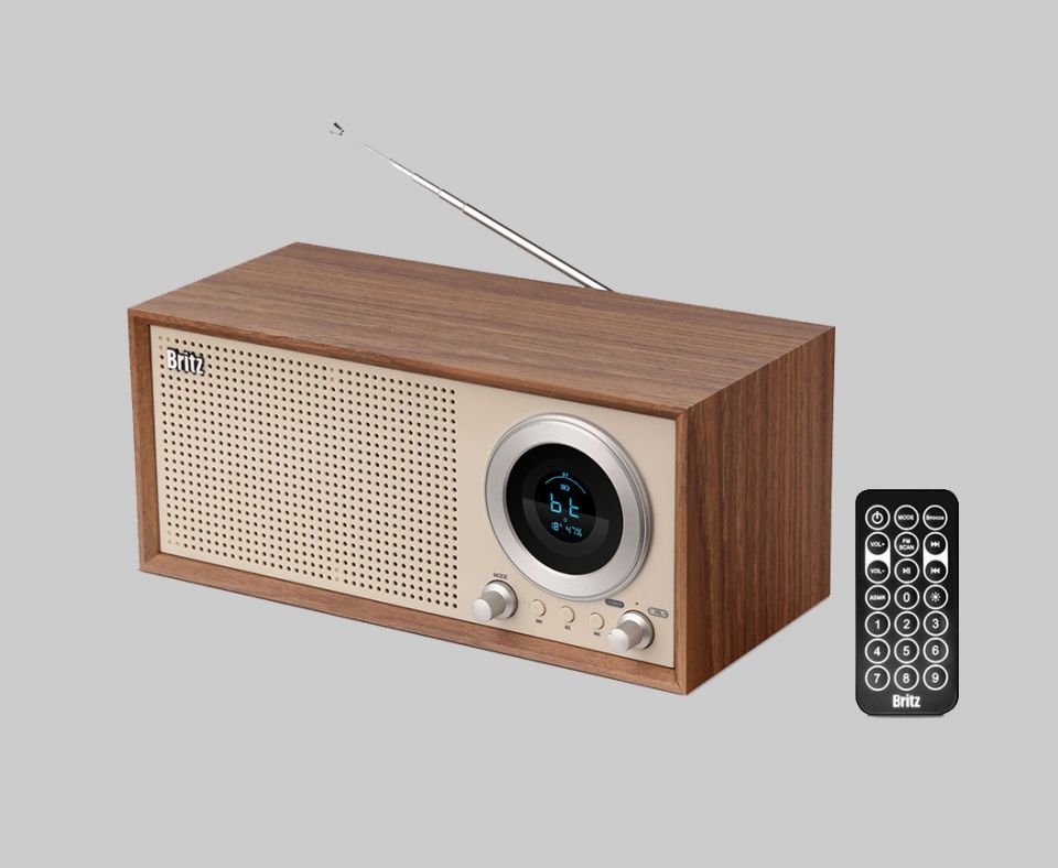 집중력 높이는 ASMR 기능 제공... 레트로 블루투스 스피커 '브리츠 BA-HMK31 Plus' : zum 뉴스