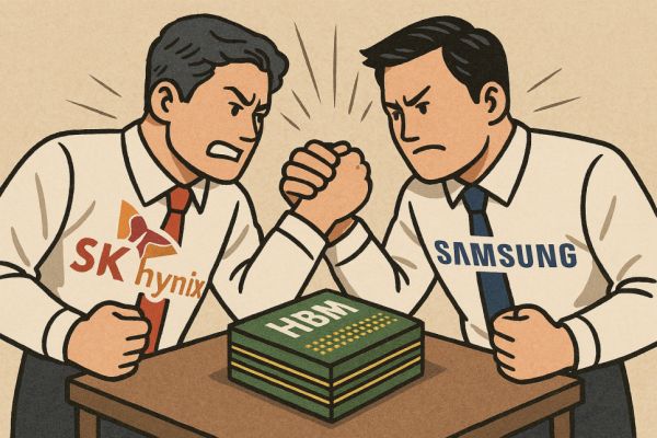 HBM으로 판 뒤집은 SK하이닉스, 삼성 넘고 메모리 1위 굳히기 : ZUM 뉴스
