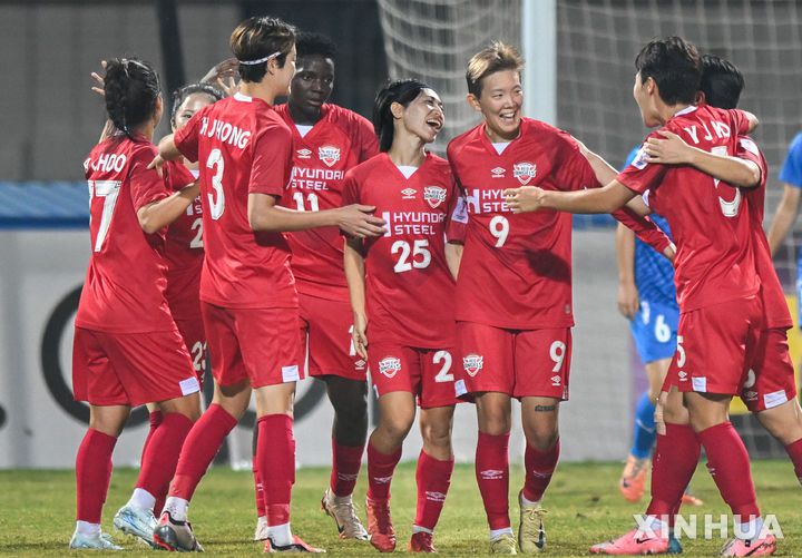 '명가' 현대제철, 이란팀 누르고 '여자 ACL' 4강 진출 : ZUM 뉴스