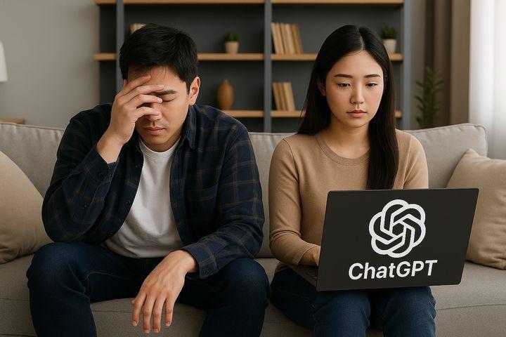 "남편보다 챗GPT가 나아"…AI에 아내 빼앗긴 남성, 어쩌다 : ZUM 뉴스