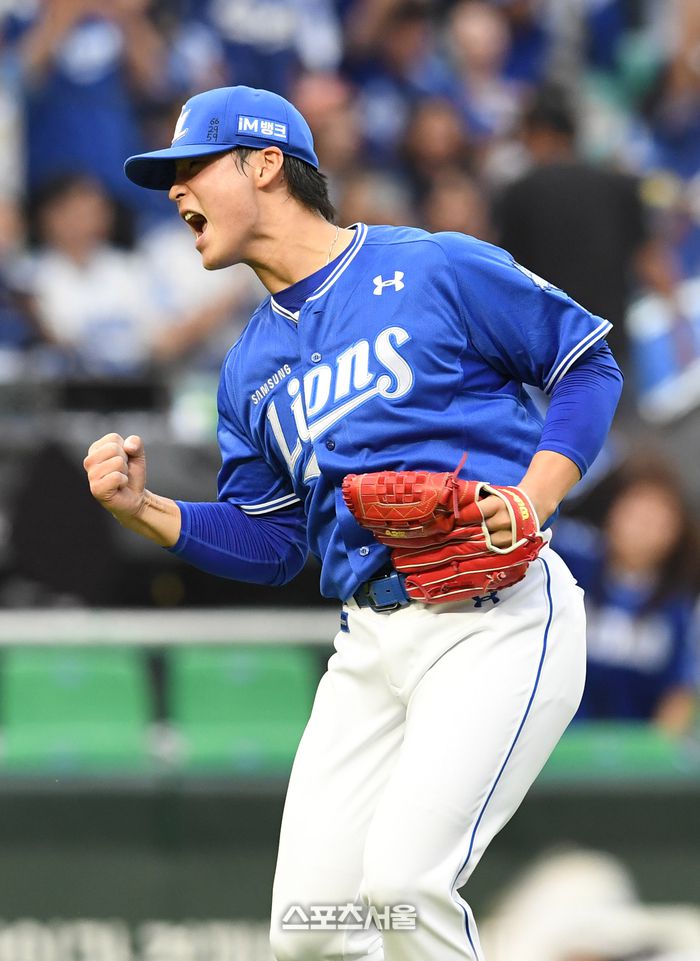 “언제 또 해보겠어요” 삼성 21살 파이어볼러, ‘ERA 0’ 펄펄→이렇게 가을을 즐길 줄이야 [PO] : zum 뉴스