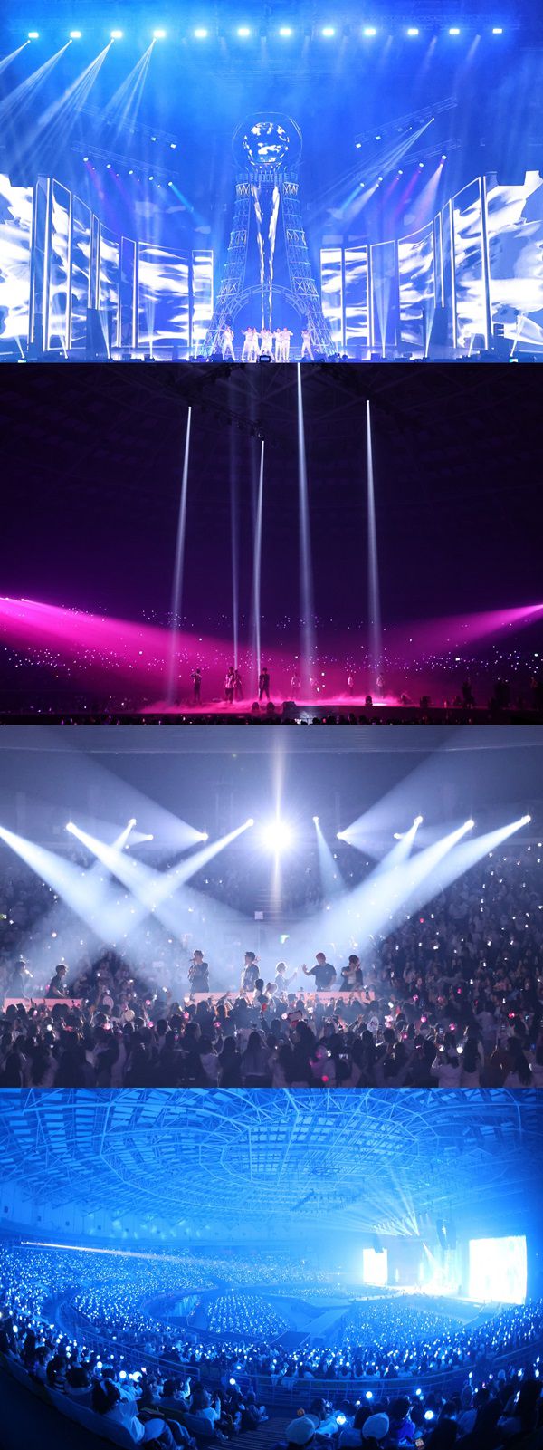 "빛으로 빛난 KSPO DOME" 에이티즈, 아름다운 피날레 [ST종합] : ZUM 뉴스